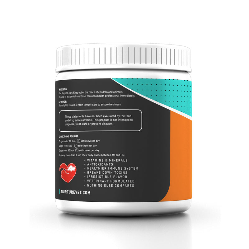 Multi-Vitamins for Dogs - Immune Booster with Zinc, Iron, Vitamin-B12 ...